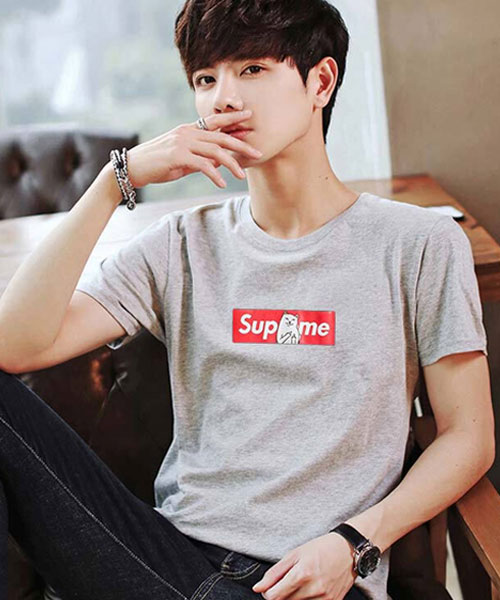 リップンディップ シュプリーム コラボ ペアルック tシャツ ripndip supreme ストリート系 パロディ セレブ愛用 韓国通販