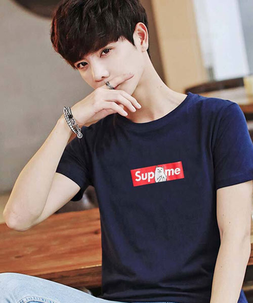 リップンディップ シュプリーム コラボ ペアルック tシャツ ripndip supreme ストリート系 パロディ セレブ愛用 韓国通販